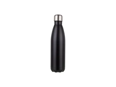 Laserable Blanks 17oz/500ml Stainless Steel Cola Bottle(Matt Black ...